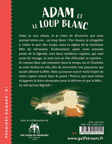 Adam et le loup blanc - PREMIERS ROMANS Gulf Stream Éditeur